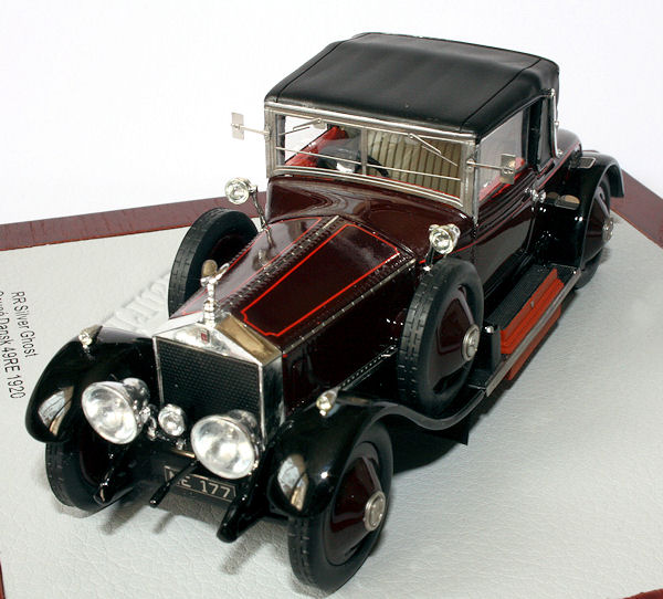 ilario rolls royce siver ghost model car