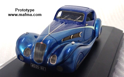 LUXCAR 018 Delahaye 135 Competition Coupé Figoni & Falaschi 1936