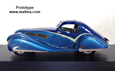 LUXCAR 018 Delahaye 135 Competition Coupé Figoni & Falaschi 1936
